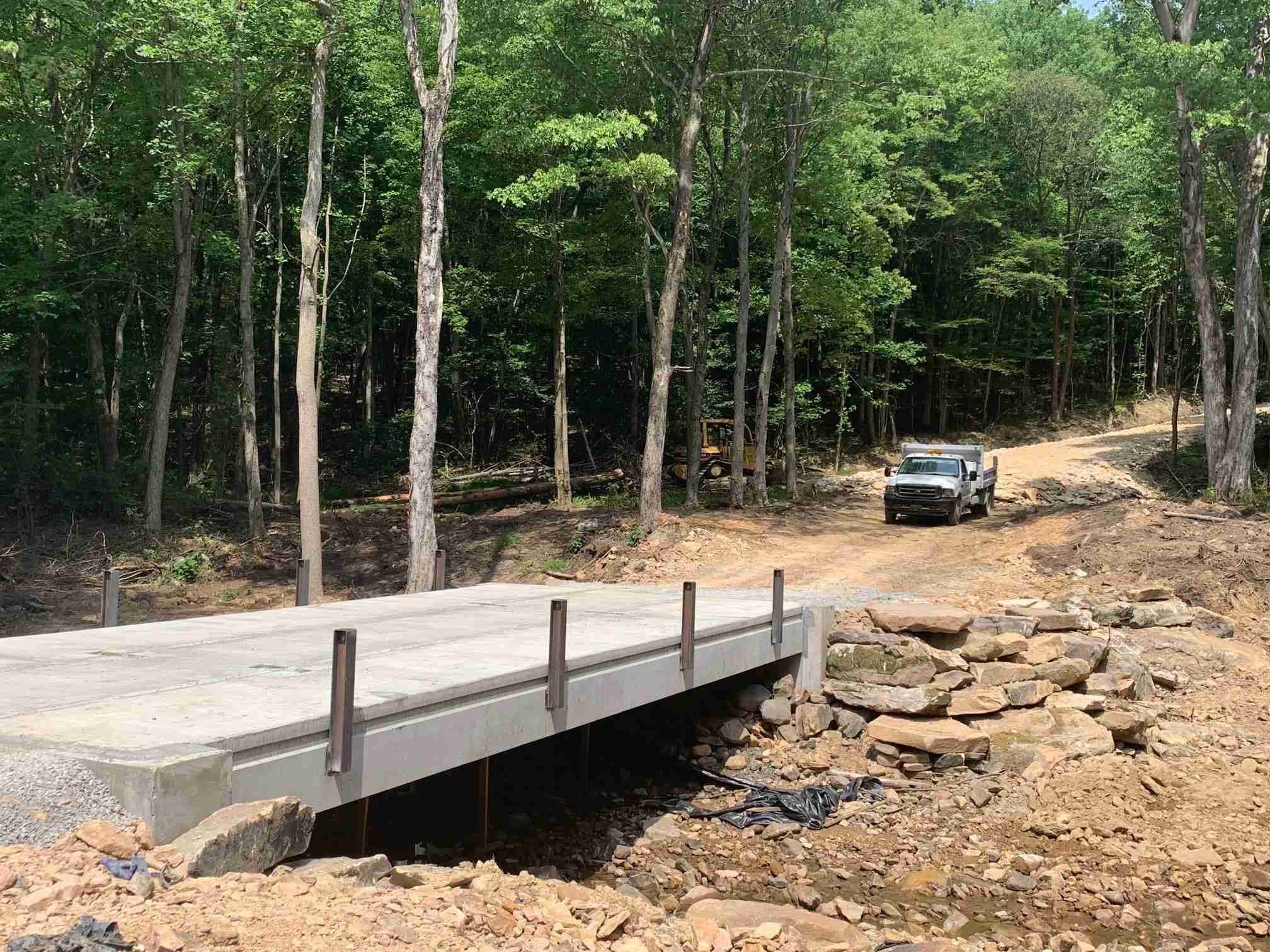 Tindall Builds Precast Bridge for Chestnut Mountain Ranch